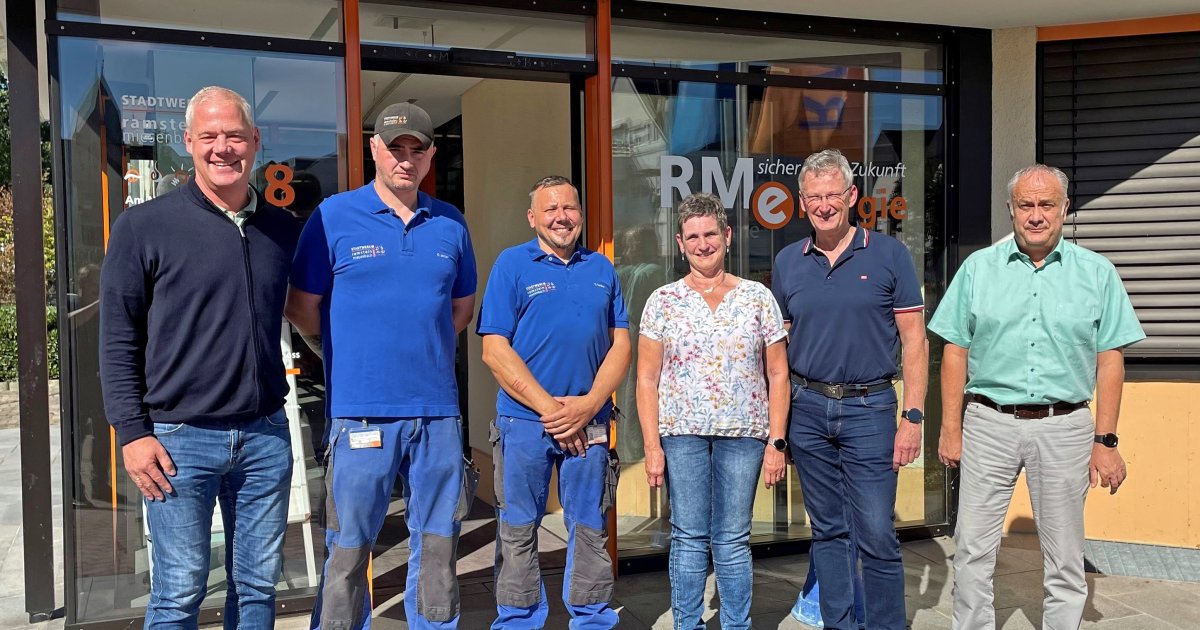 Dienstjubiläen bei den Stadtwerken: Zweimal 25 Jahre | Startseite