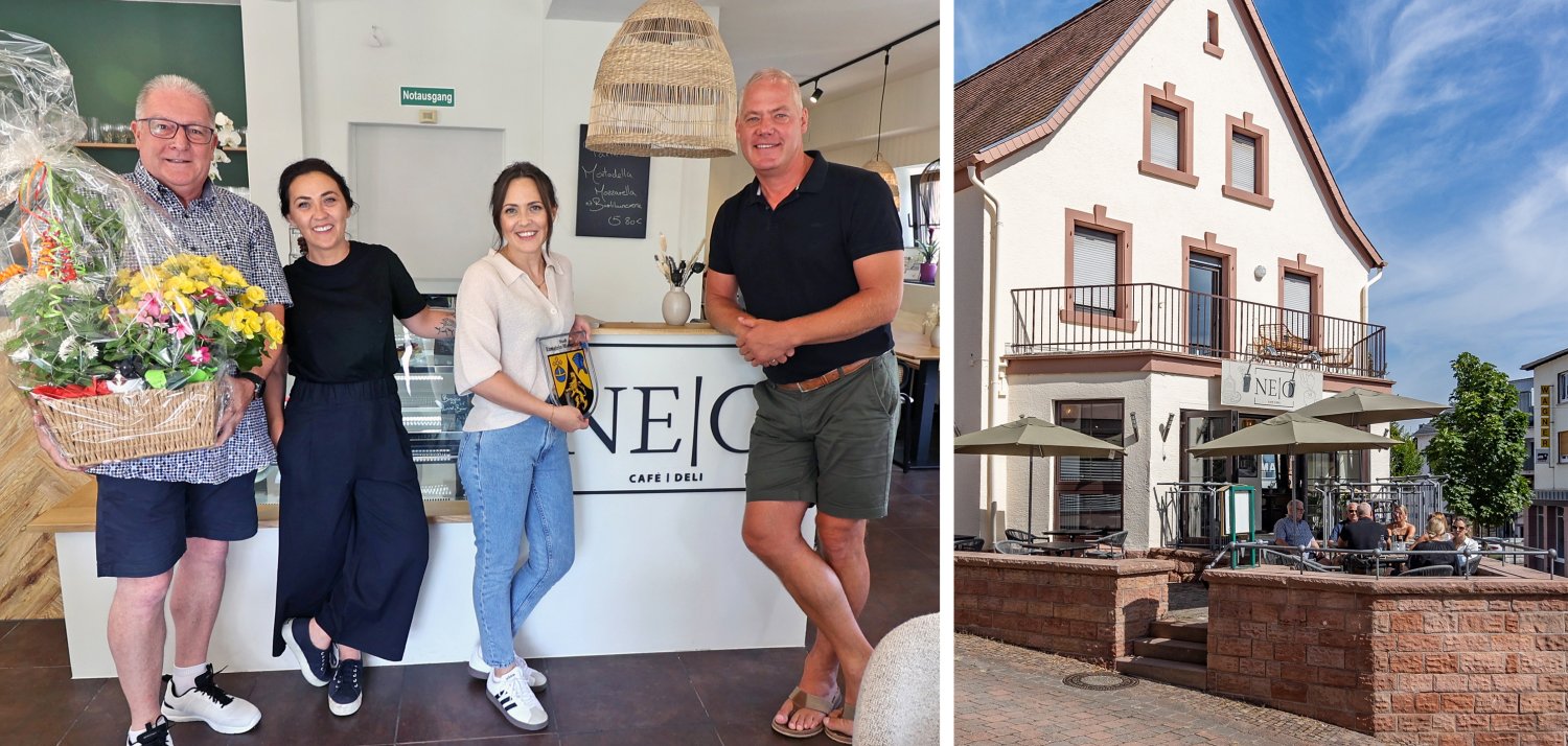 Gratulation zur Neueröffnung des "Café NEO" | Startseite