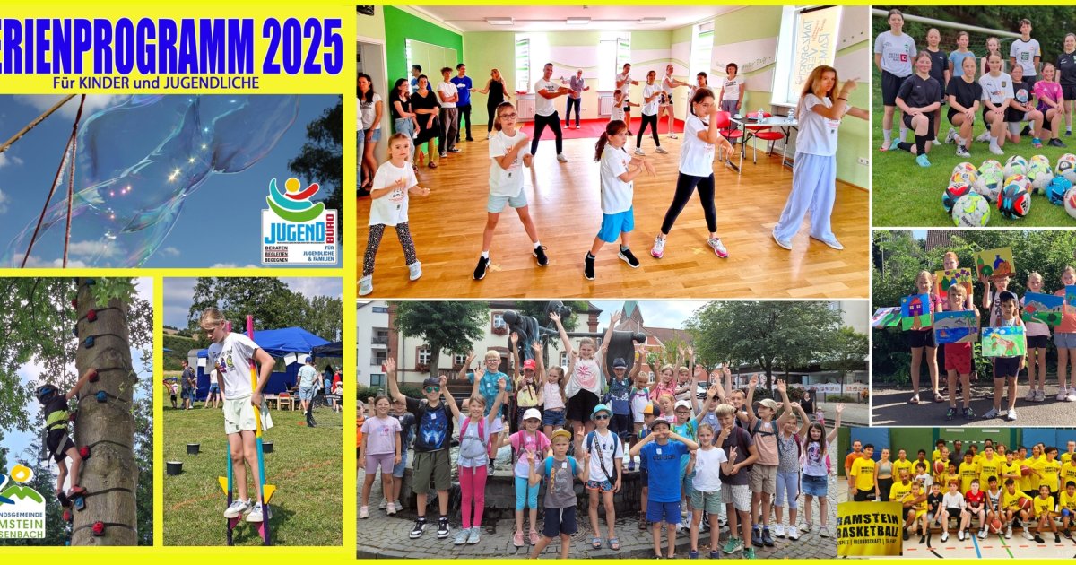 Das Sommerferienprogramm 2025 ist da | Startseite